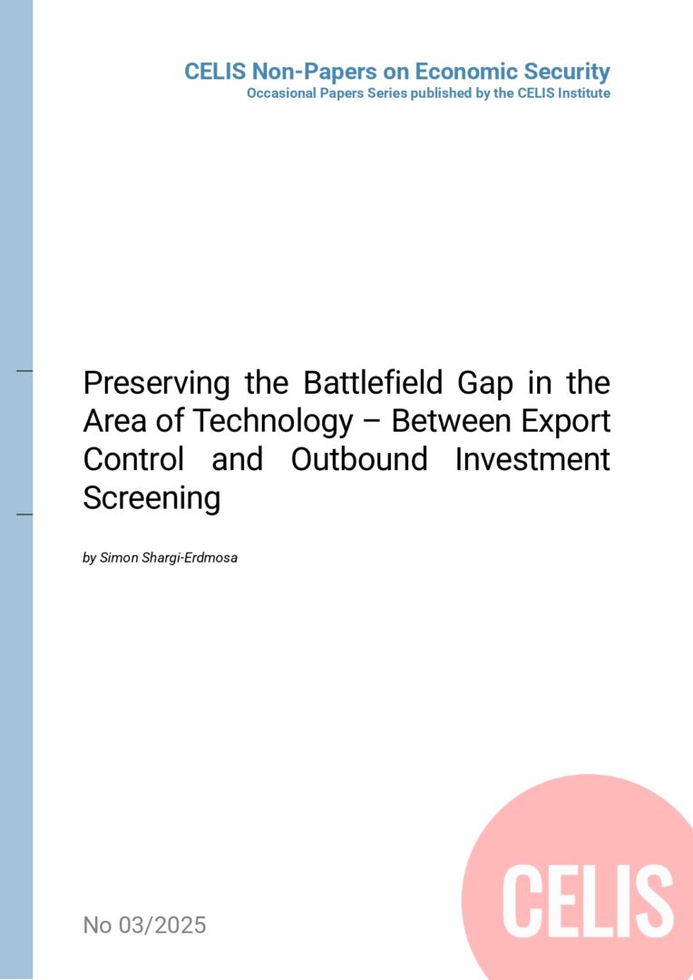 CELIS Institute - Non-Paper No 3/2025: Preserving the Battlefield Gap ...